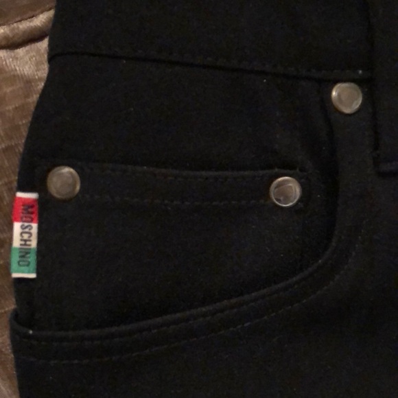 Moschino | Jeans | Authentic Moschino Black Stretchy Jeans | Poshmark